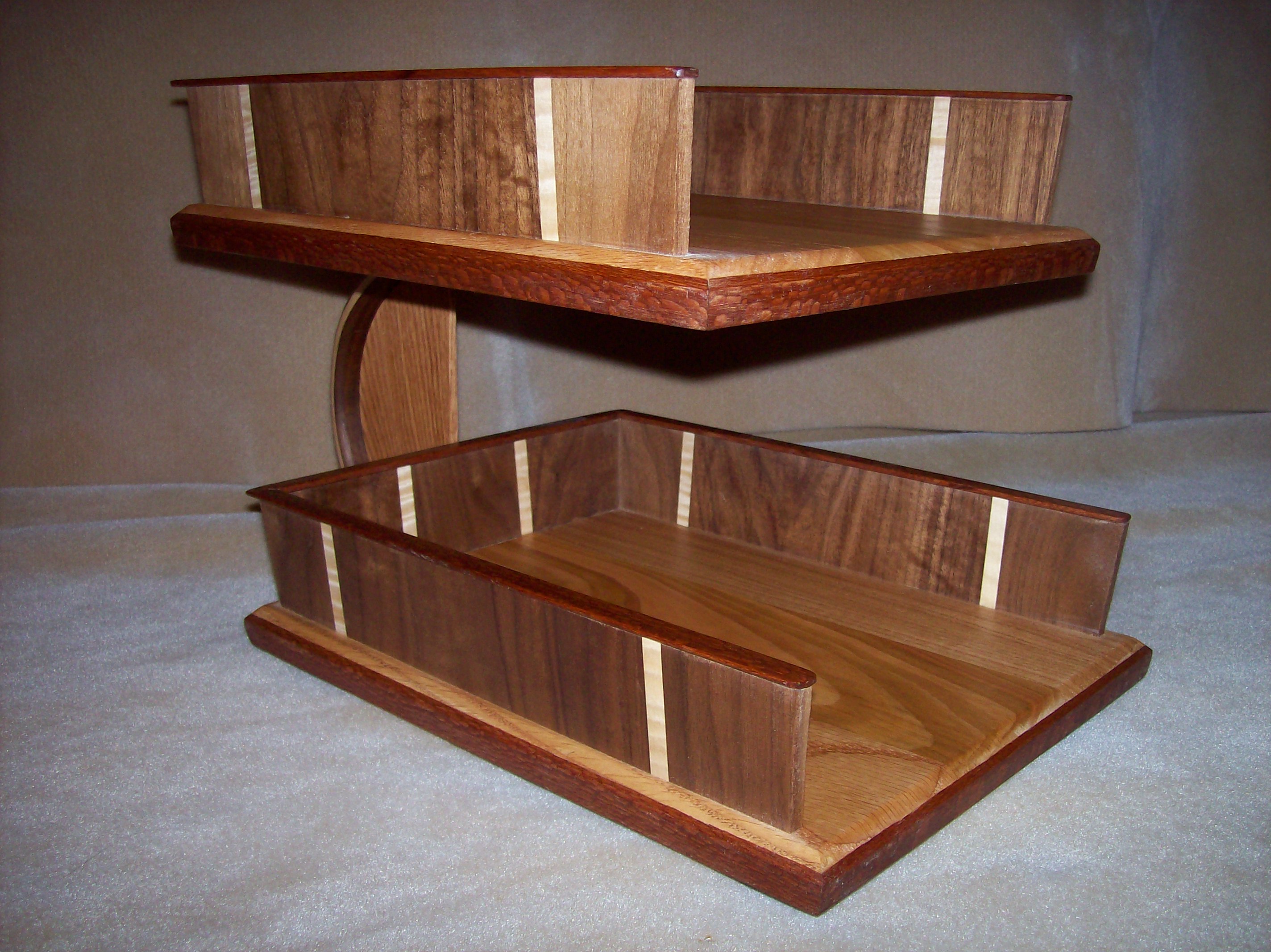 IN AND OUT TRAYS - W.S. Woodmasters